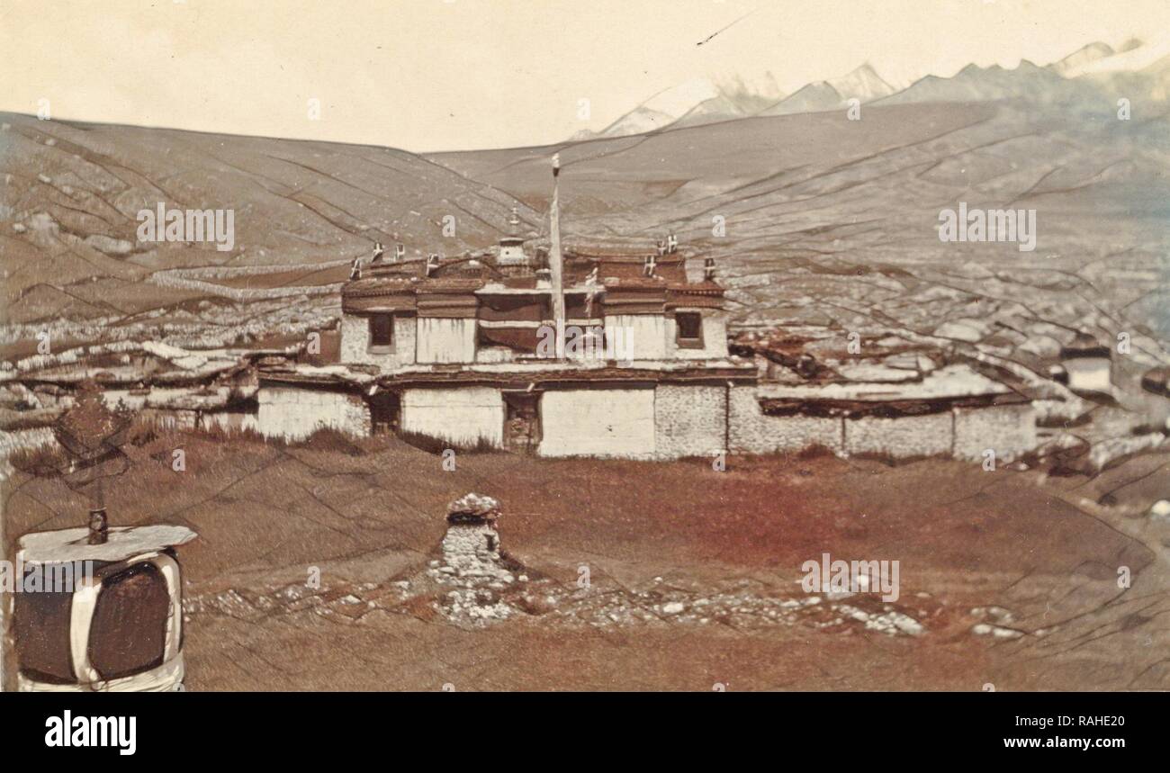 Exterior of a second British telegraph station in Juna at 427 meters, D ...