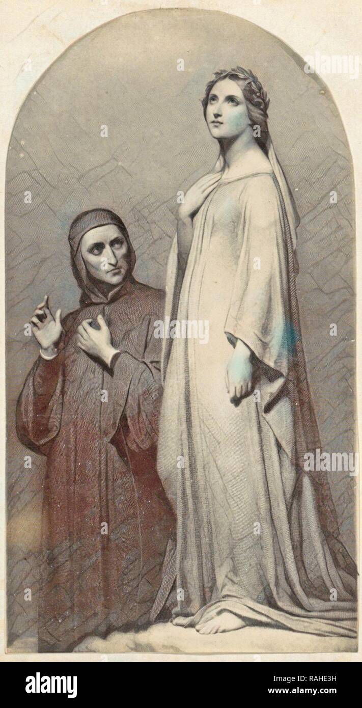 Print of a painting by Ary Scheffer, Anonymous, Narcisse Lecomte, Ary ...