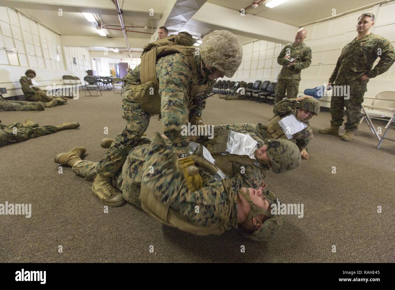 U.S. Navy Chief Hospital Corpsman Adam Clayton, Headquarters Battalion ...