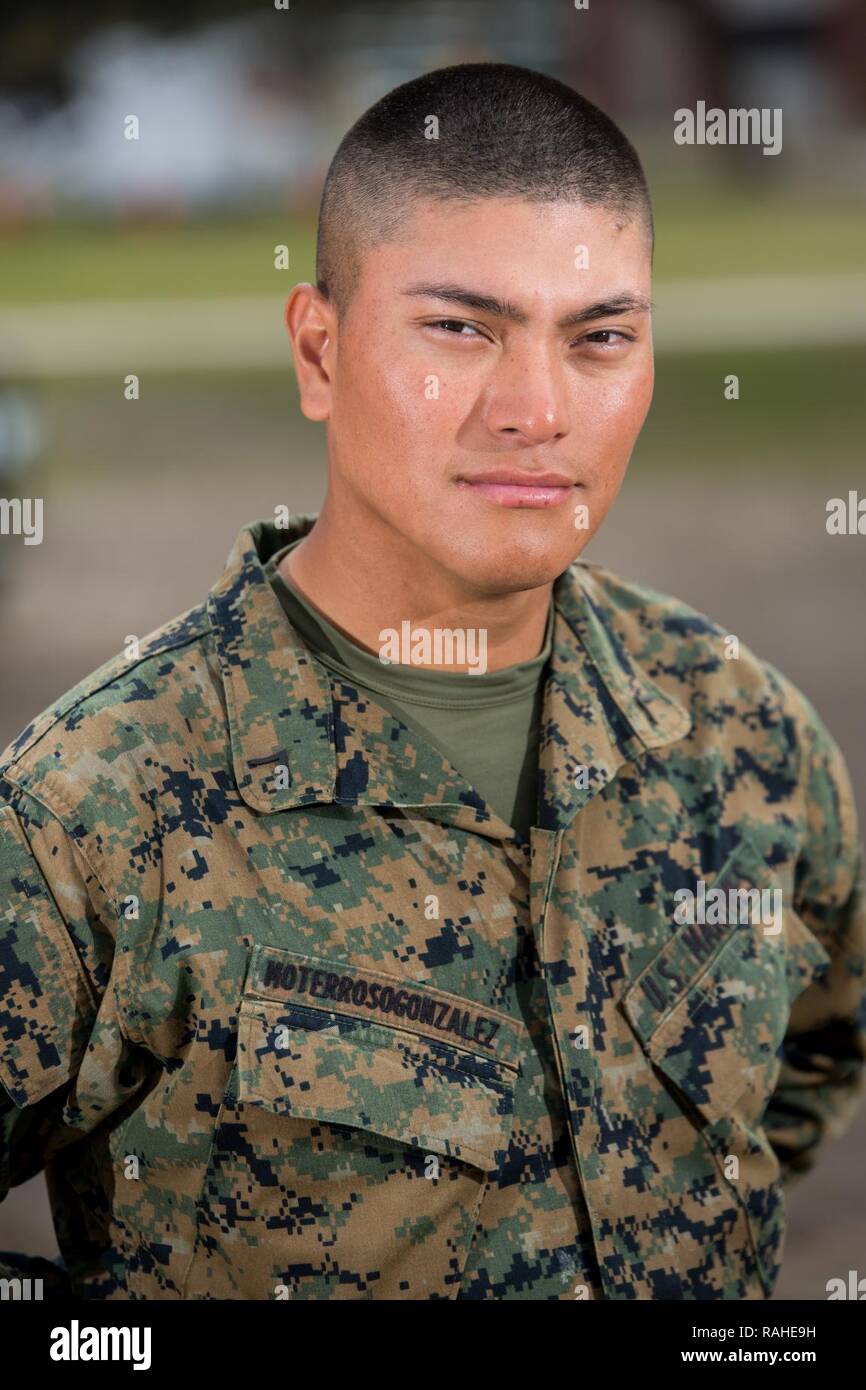 Pfc. Angel E. Monterroso Gonzalez, Platoon 2012, Golf Company, 2nd ...