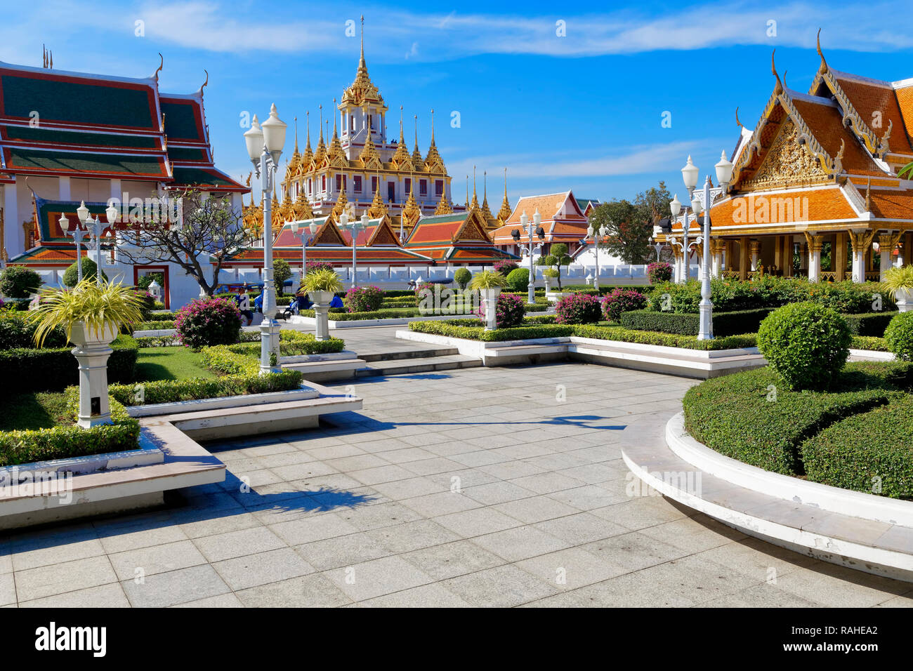 Loha Prasat, Wat Ratchanatdaram, Bangkok, Thailand Stock Photo - Alamy