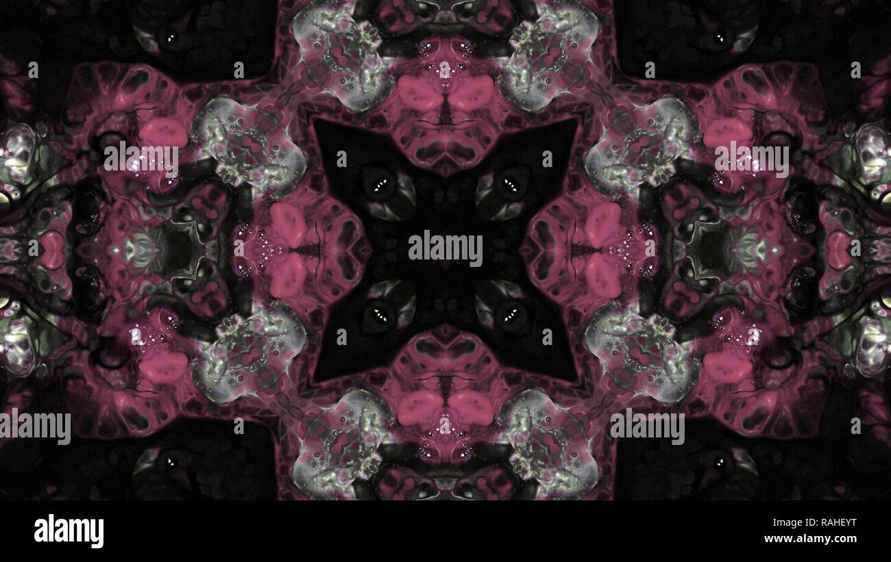 Abstract Paint Brush Ink Explode Spread Smooth Concept Symmetric ...