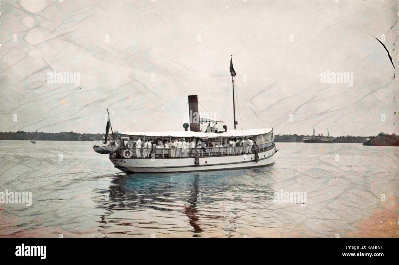 Java, Indonesia, ship P. H. Janssen departure from Belawan, Anonymous ...