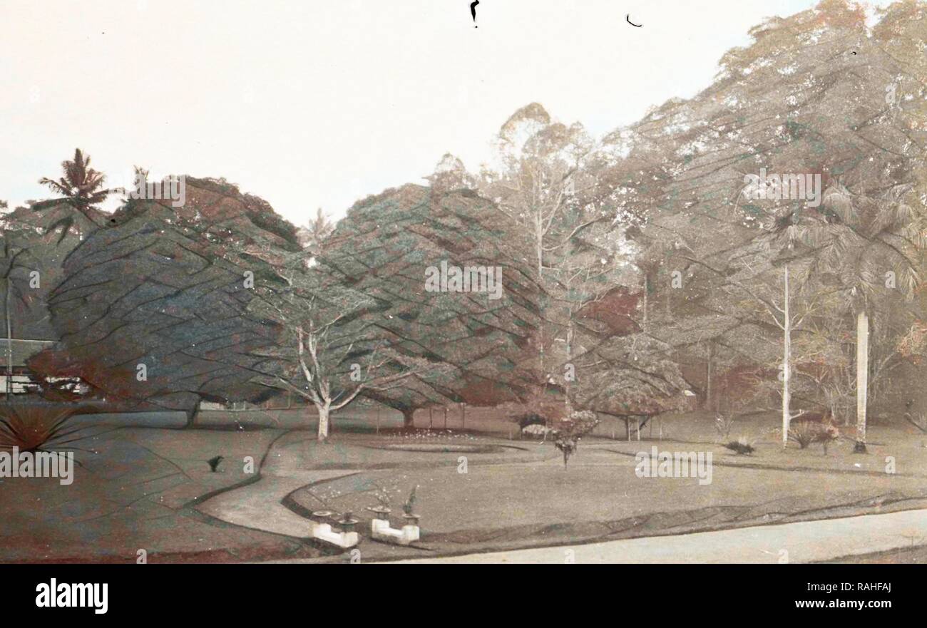 Dutch East Indies, indonesia, Namoe - Trassi garden path, Anonymous ...