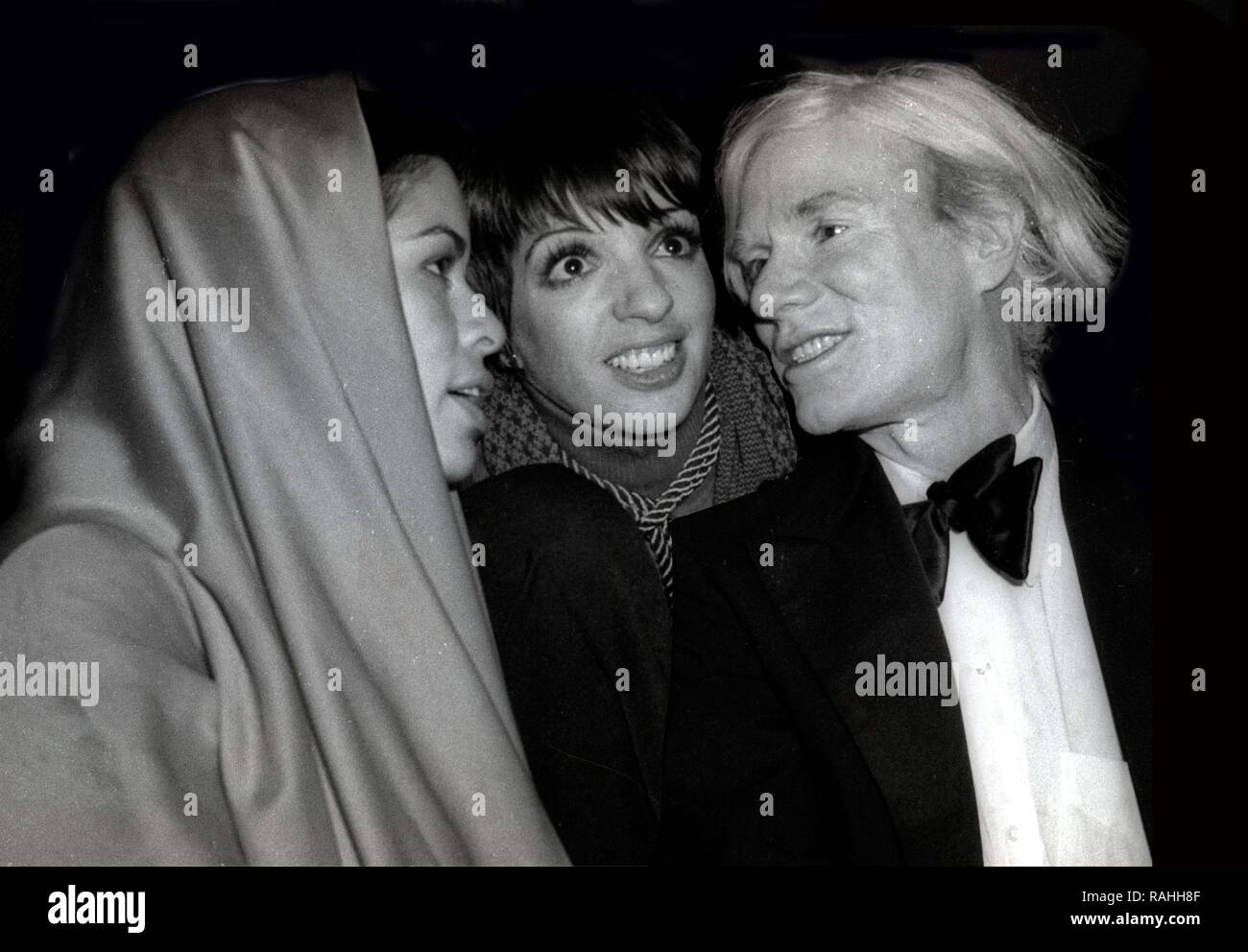 Bianca Jagger, Liza Minnelli and Andy Warhol at Studio 54 1978 Photo By ...