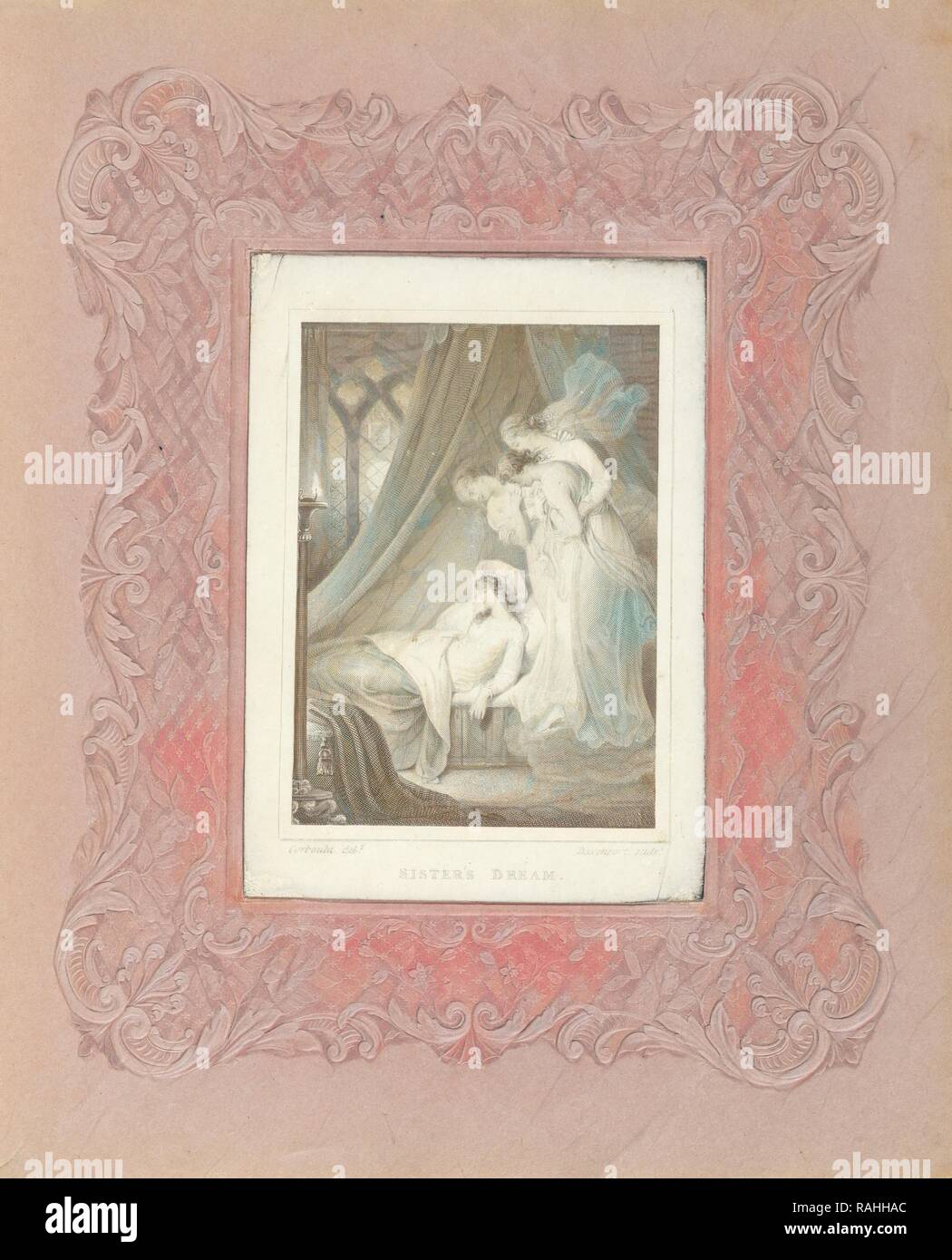 Sister's Dream, Henry Corbould, Samuel Davenport (British), England ...