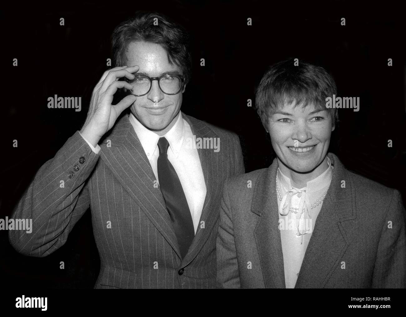 Warren Beatty and Glenda Jackson Undated Photo By Adam Scull/PHOTOlink ...