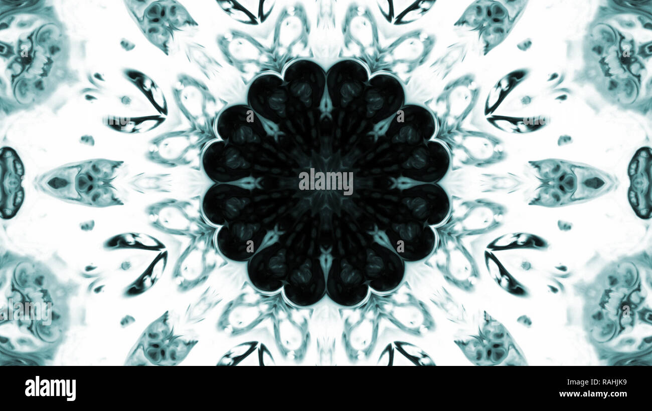 Abstract Paint Brush Ink Explode Spread Smooth Concept Symmetric ...