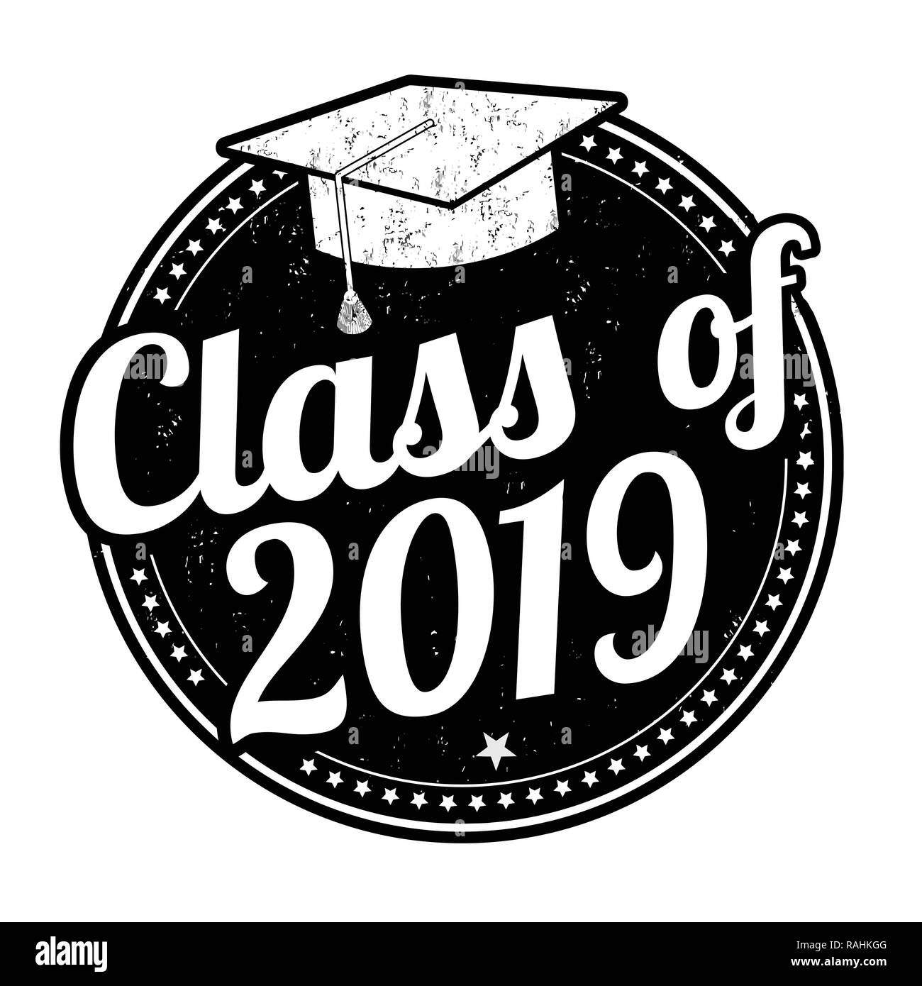 Class of 2019 rubber stamp hi-res stock photography and images - Alamy