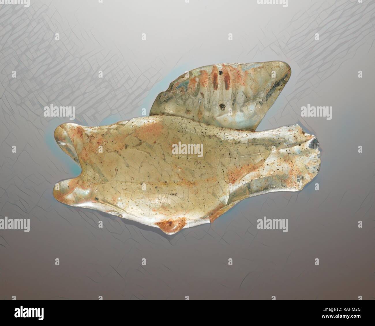 Fish Flask, Roman Empire, 3rd century, Glass, 3.5 cm (1 3,8 in ...