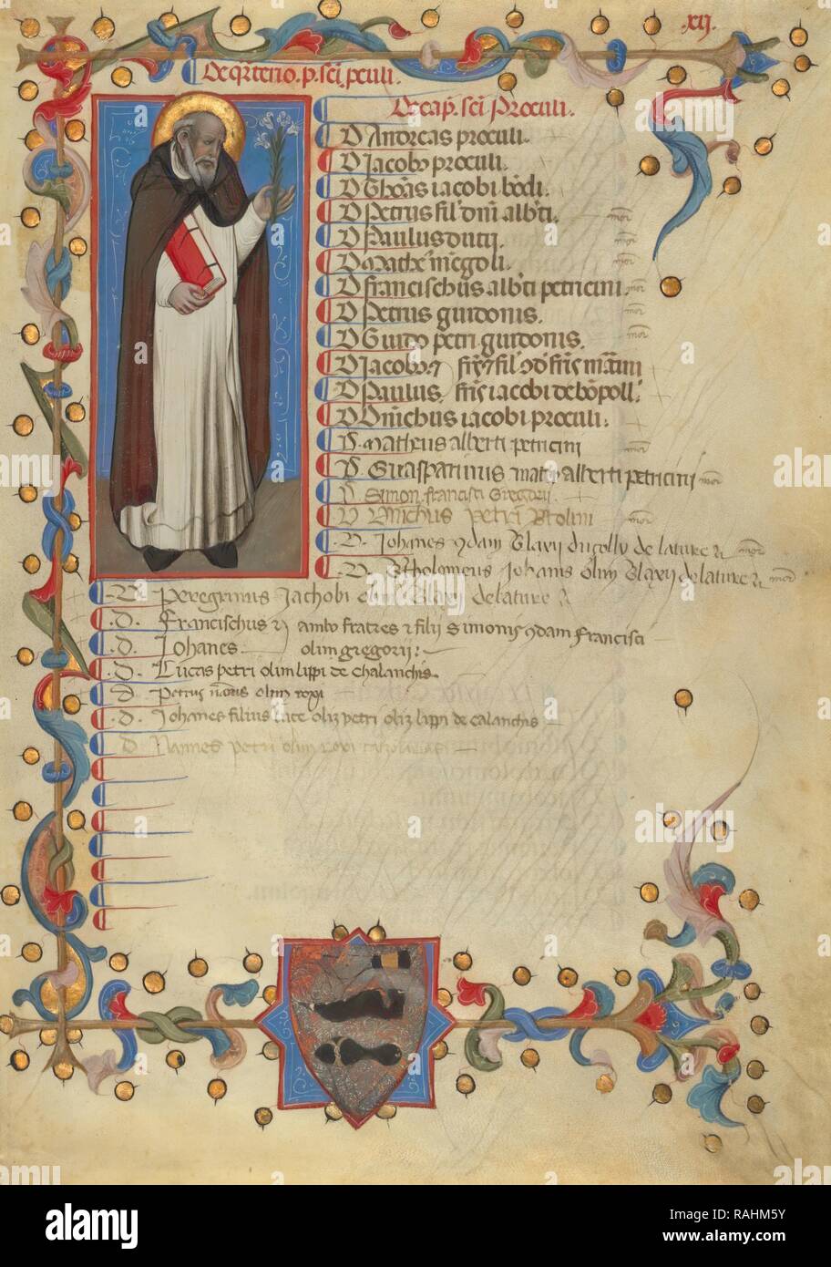 Saint Dominic, Niccolò di Giacomo da Bologna (Italian, active 1349 ...