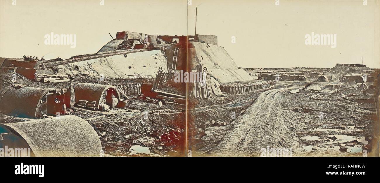 Interior of the Second North Fort, After its Surrender, Felice Beato ...