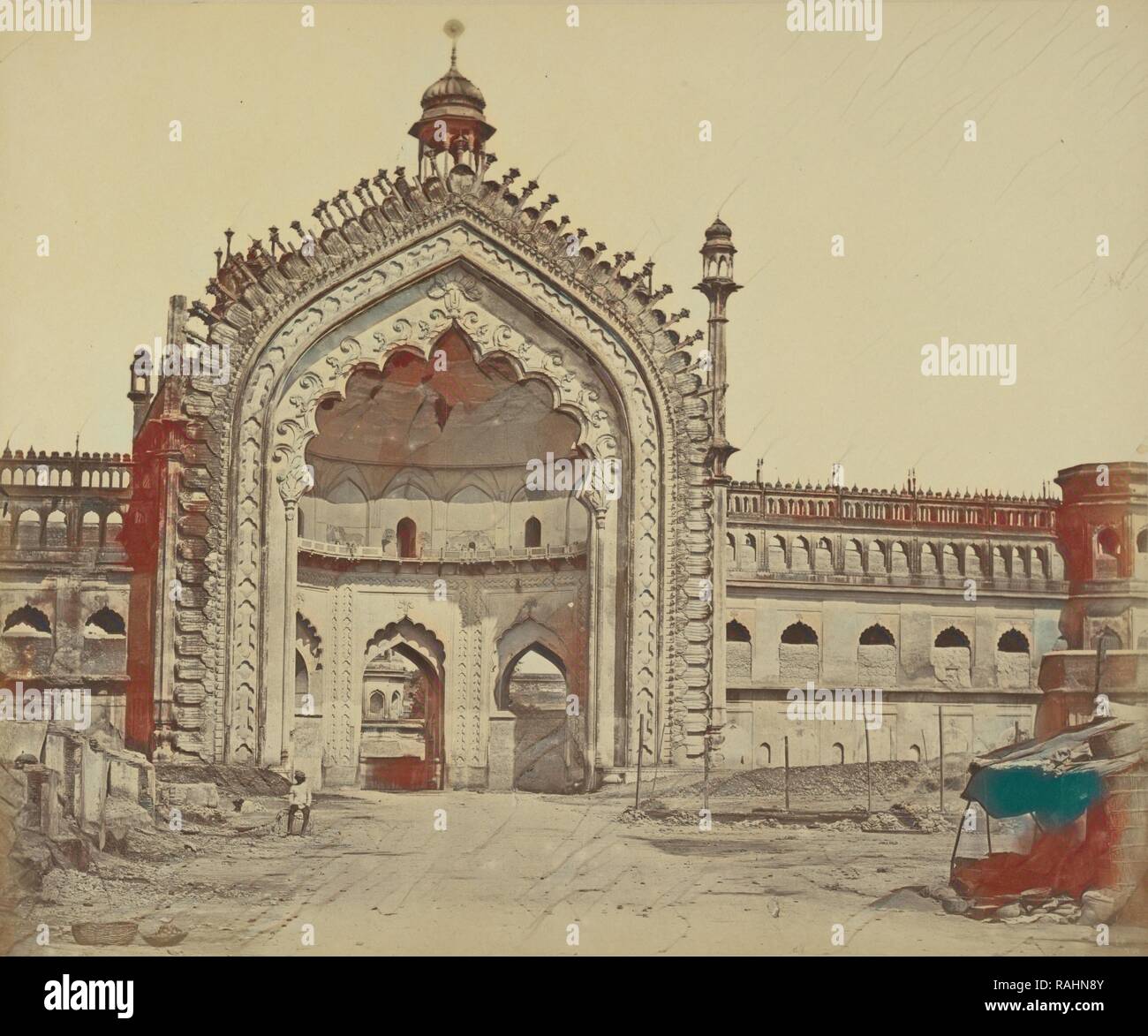 The Rumi Durwaza, or Constantinople Gate, Felice Beato (English, born ...