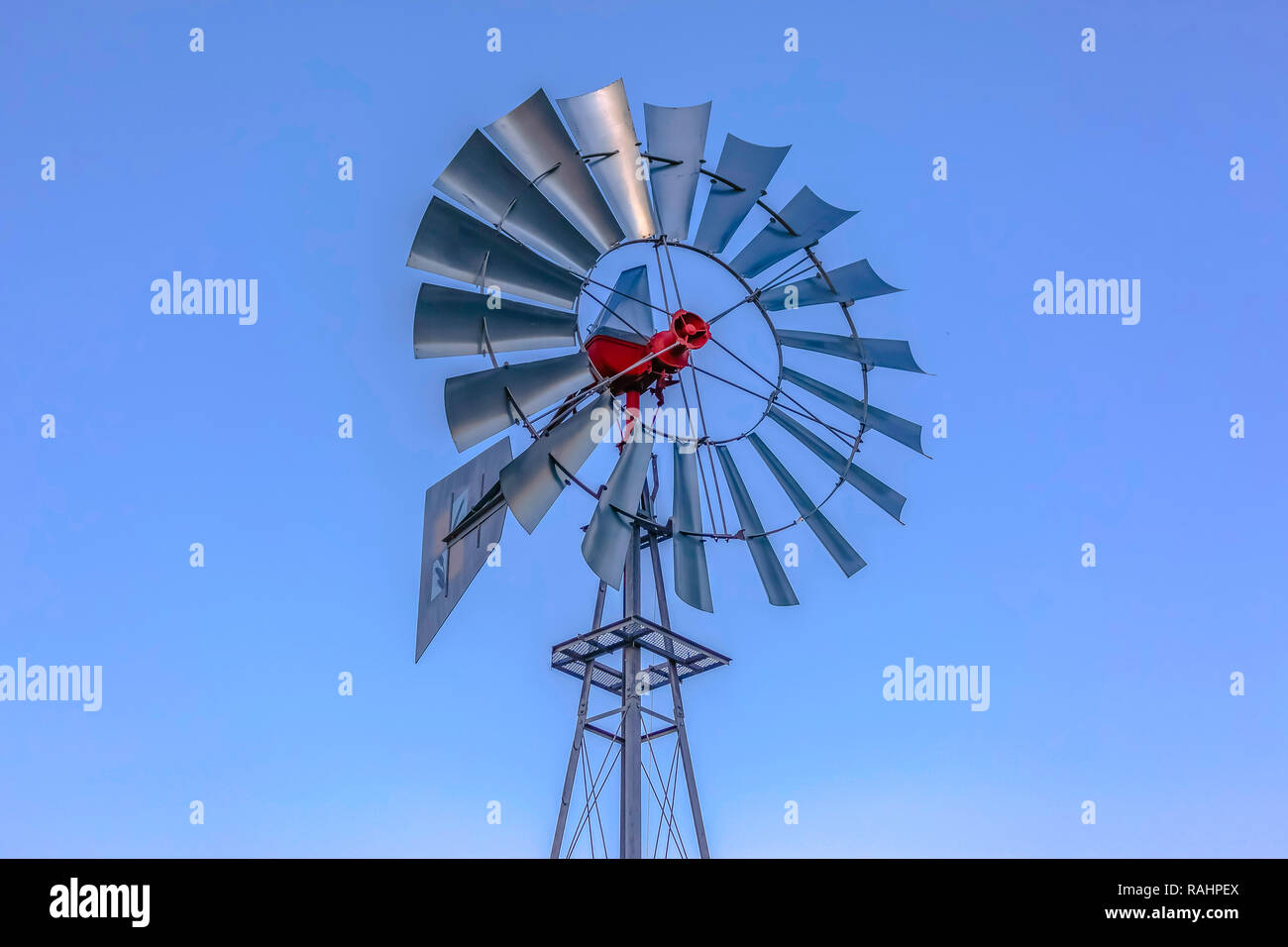 American style windmill hi-res stock photography and images - Alamy