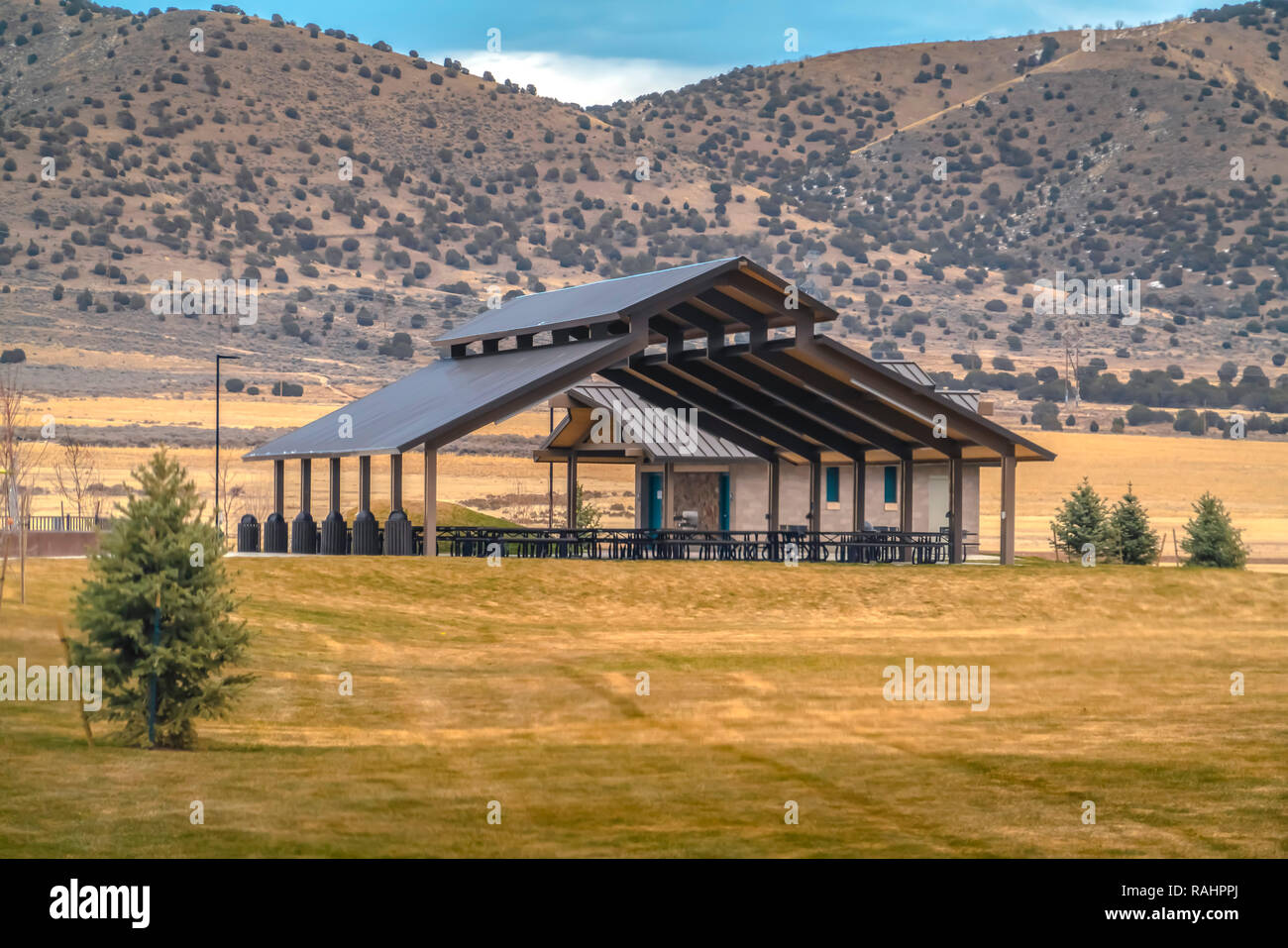 Picnic area grills hi-res stock photography and images - Alamy