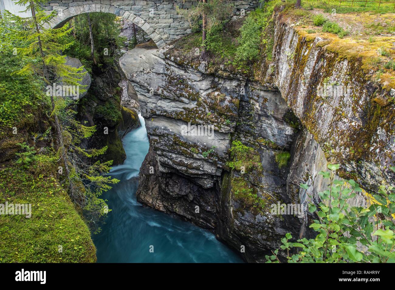 Norwegian gorge hi-res stock photography and images - Alamy