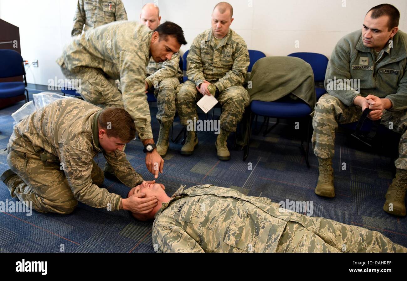U.S. Air Force Capt. Frangey Medina, staff weather officer for the ...