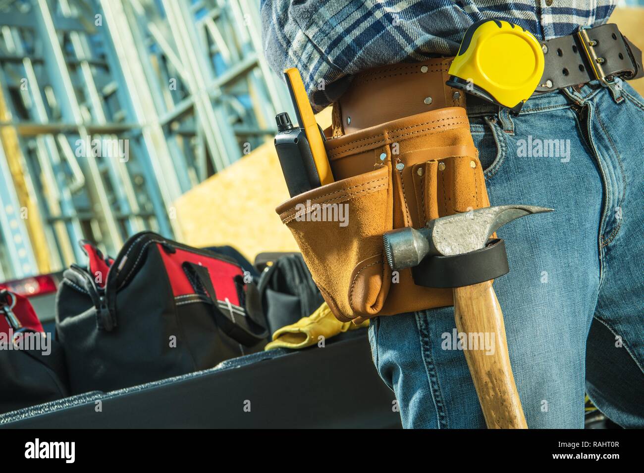 Belt construction hi-res stock photography and images - Alamy