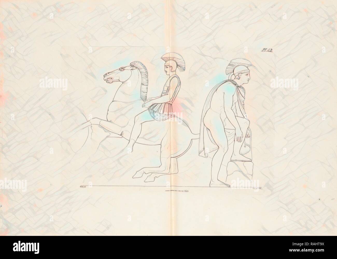 Metopes of the Exterior Frieze of the Temple, The Elgin marbles from ...