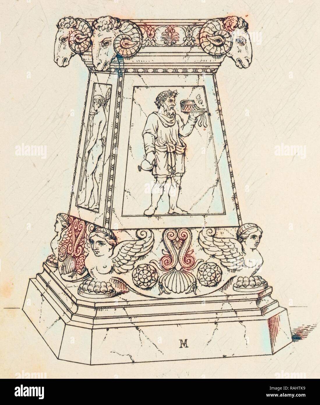 Plate 58. An Altar from Cavacippi, A collection of antique vases ...