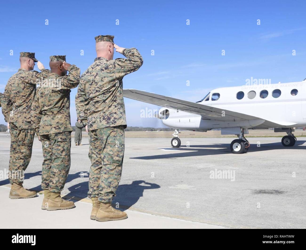 U.S. Marine Corps Col. Robert D. Cooper, commanding officer, Marine ...