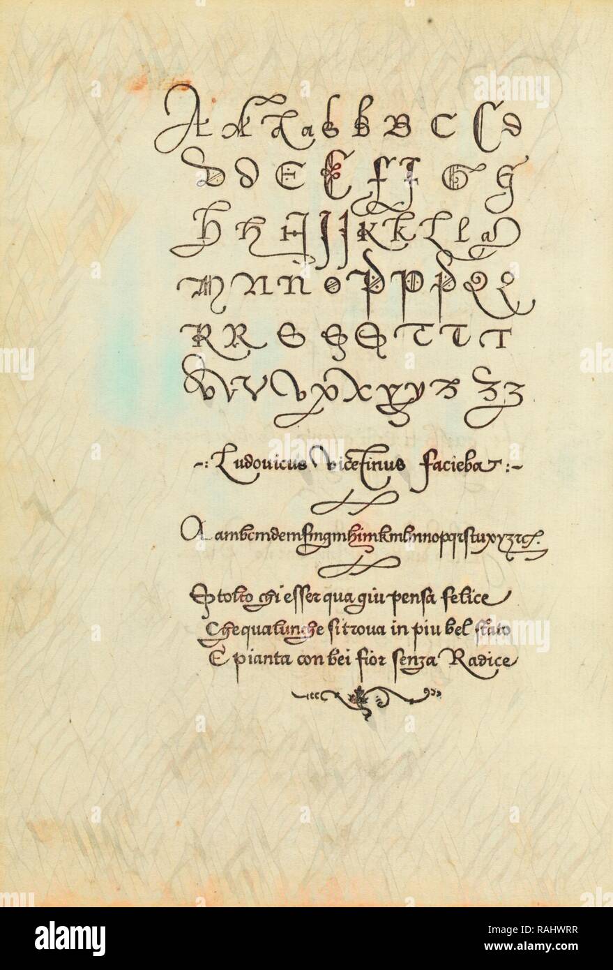 La operina di Ludouico Vicentino, da imparare di scriuere littera ...
