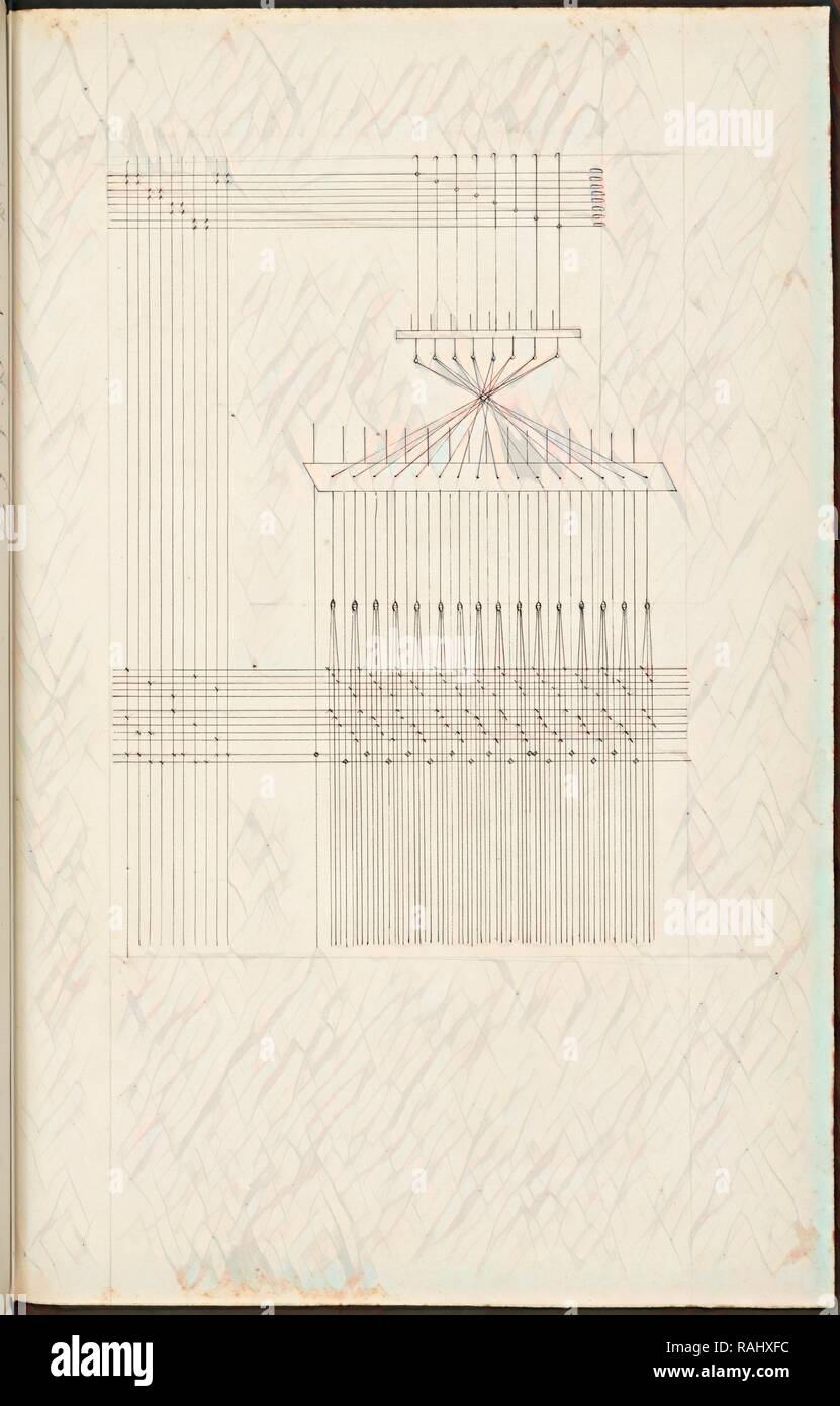 French textile manuscript, ca. 1820, This manuscript, an instruction ...