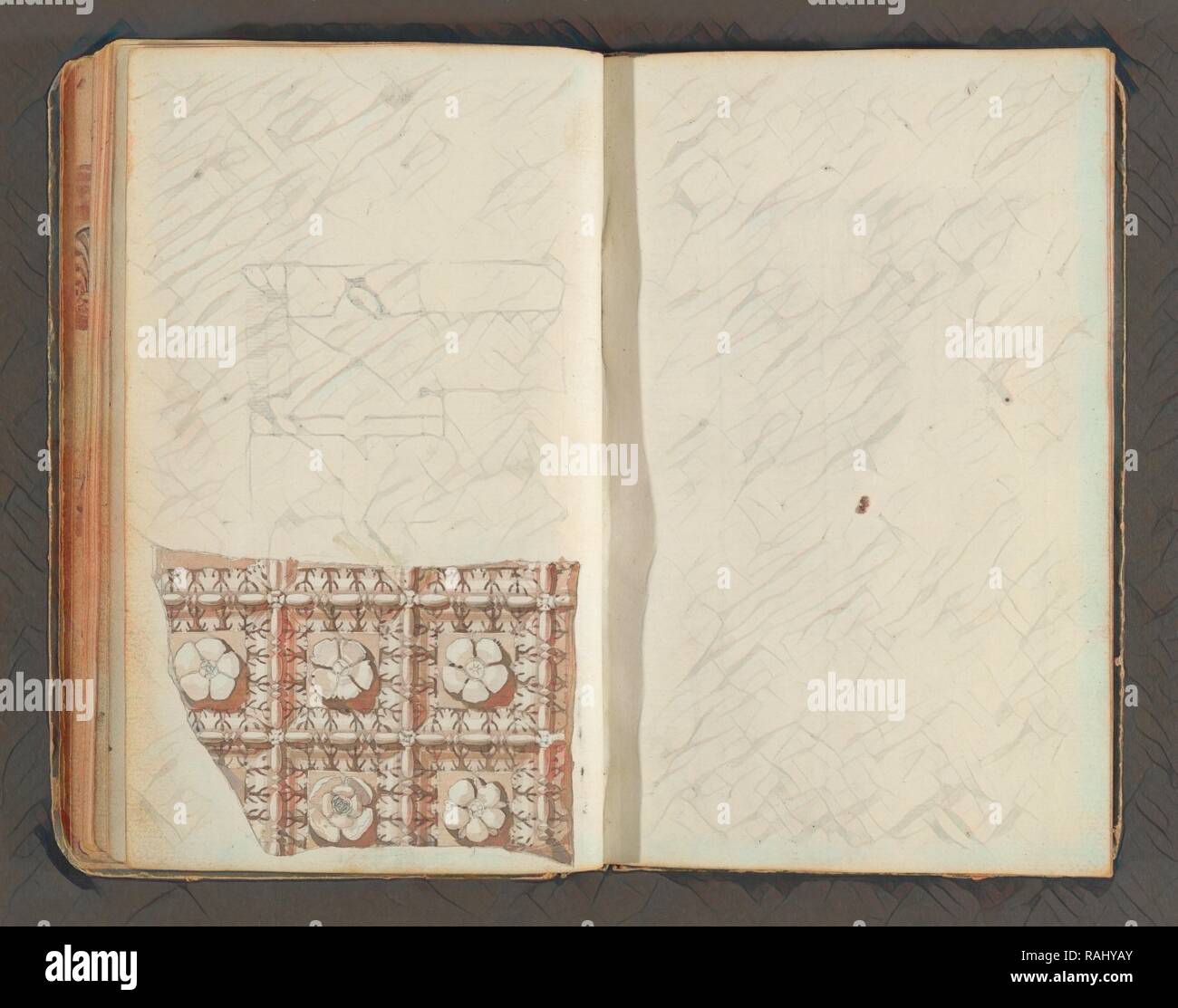 Sketchbook, Percier, Charles, 1764-1838, pencil, ink, wash, 1790, The ...
