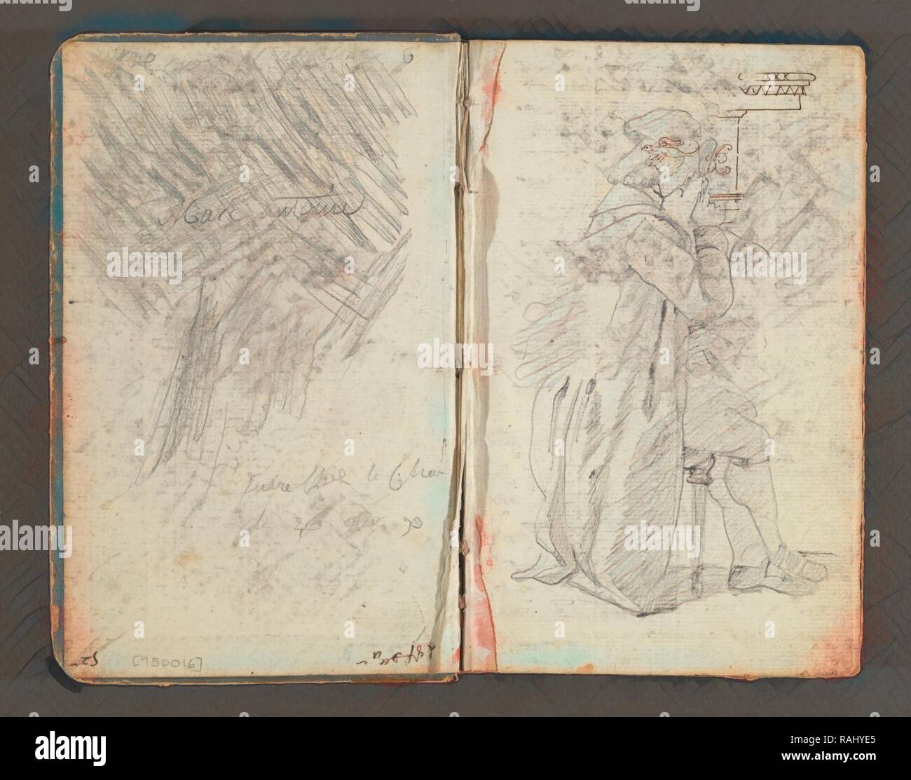 Sketchbook, Percier, Charles, 1764-1838, pencil, ink, wash, 1790, The ...