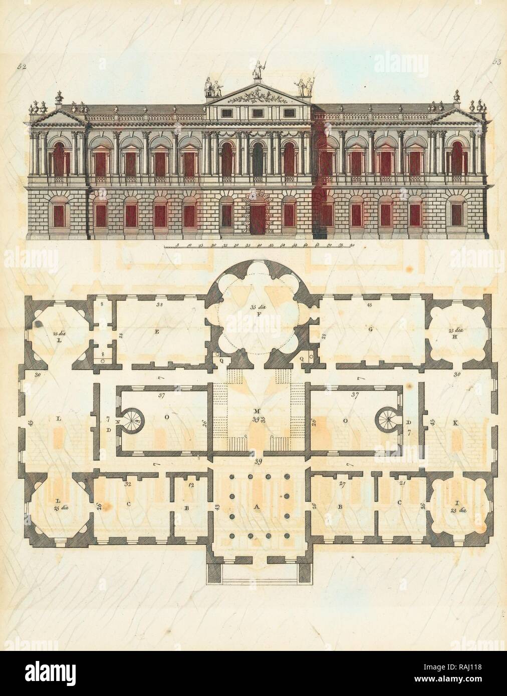 Plates 52 and 53, Convenient and ornamental architecture: consisting of ...