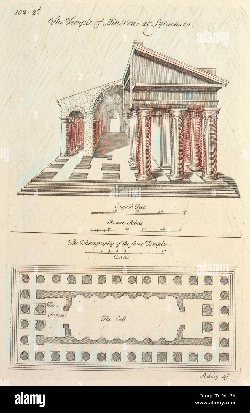 The Temple of Minerva at Syracuse, Itinerarium curiosum or, An account ...