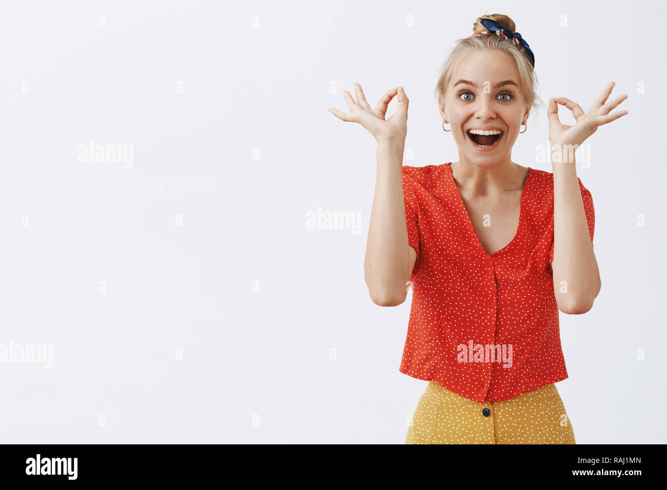 Uplifted mood hi-res stock photography and images - Alamy