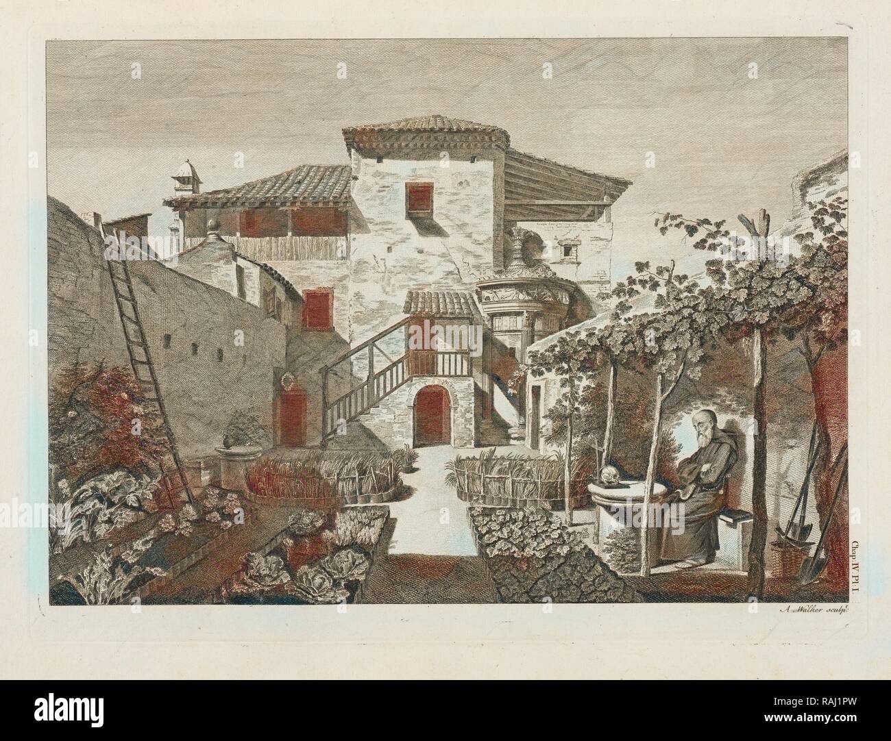 A view of the choragic monument of Lysicrates, The antiquities of ...