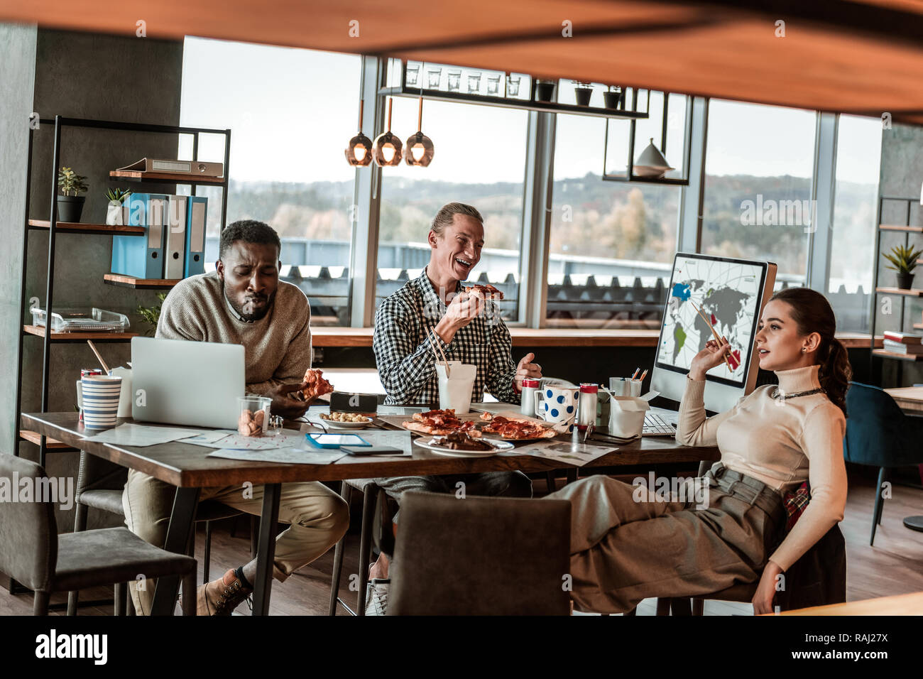 Workplace together hi-res stock photography and images - Alamy