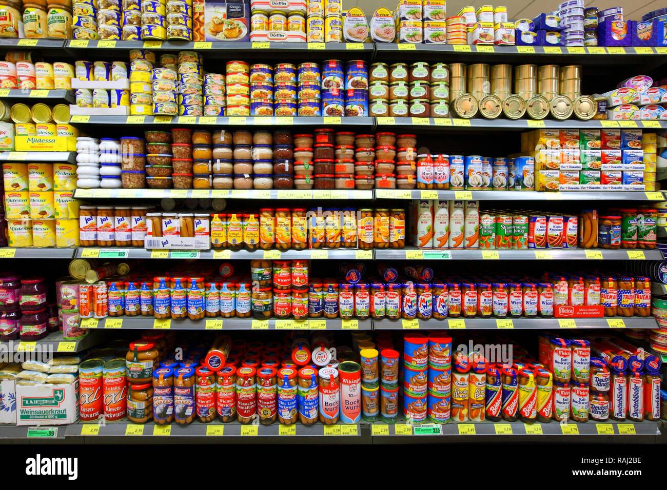 German food shop meat hi-res stock photography and images - Alamy