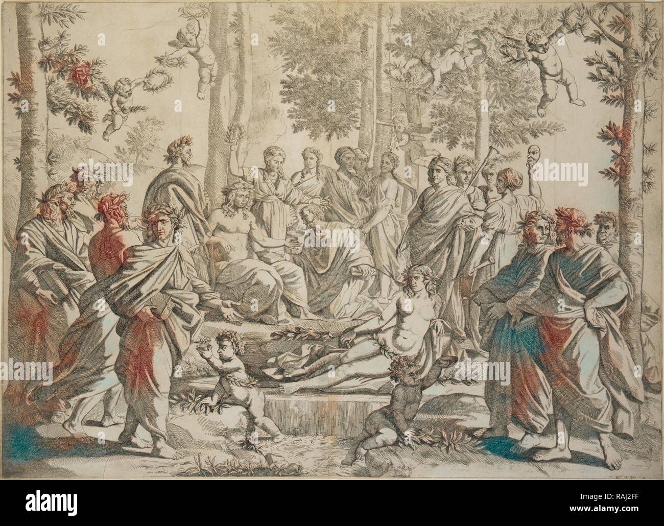 Apollo and the muses parnassus hi-res stock photography and images - Alamy