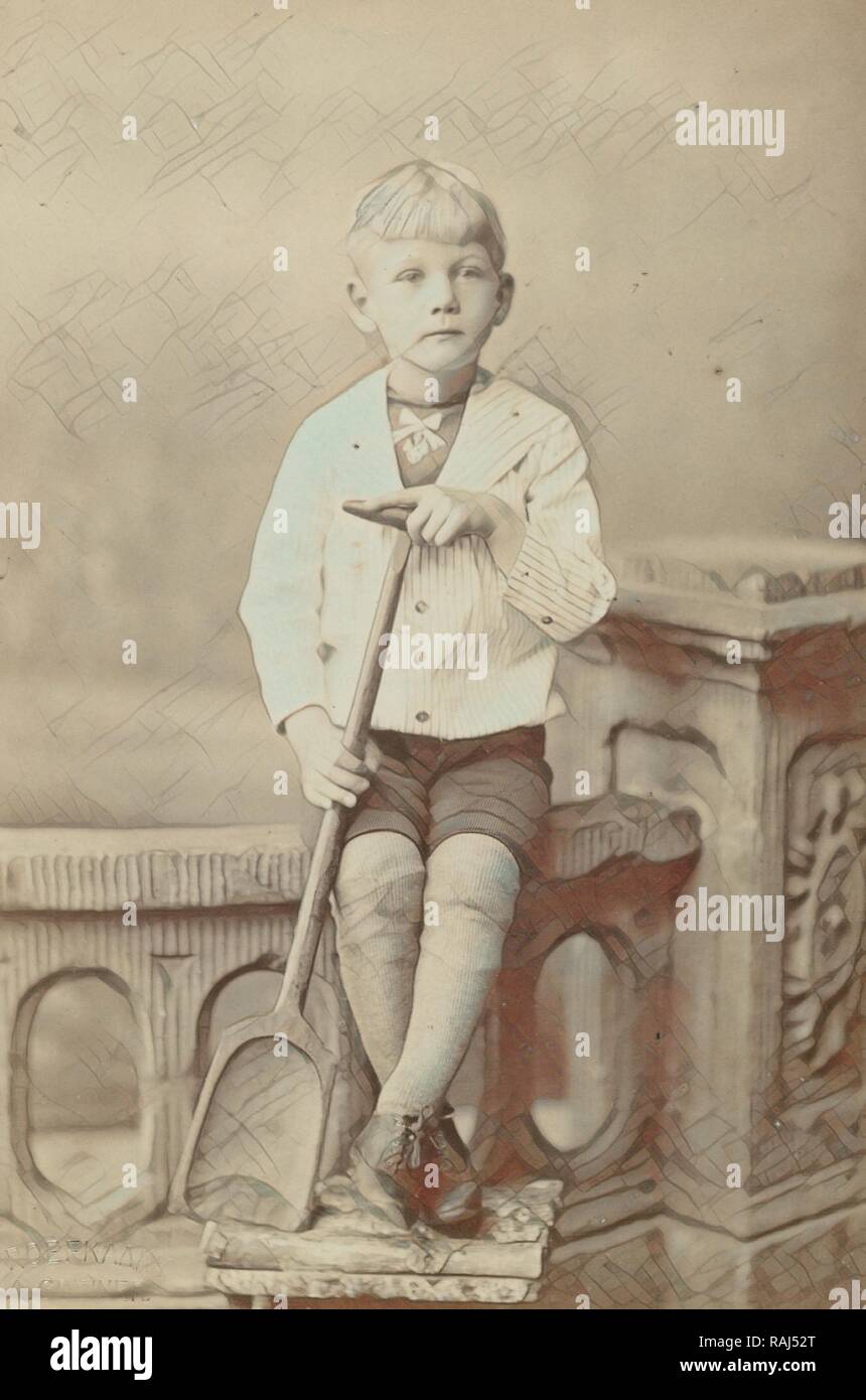 Studio Portrait of Herman Marius Boelen, Albert Greiner, c. 1888 - c ...