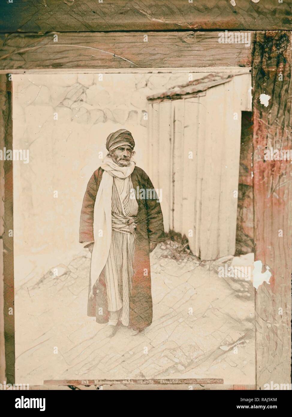 Mohammedan, Muslim sheikh 1900, Middle East, Israel. Reimagined by ...