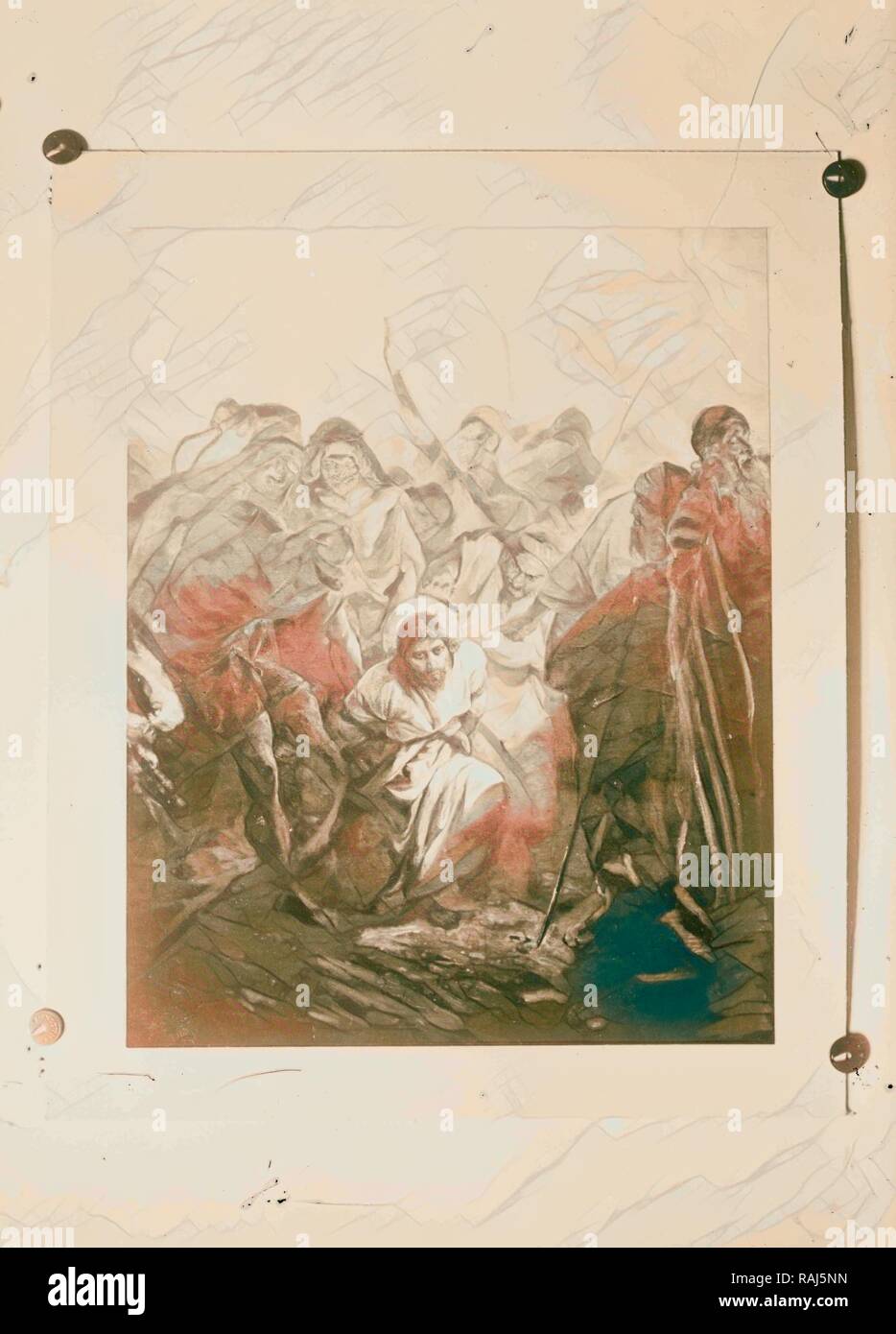 Set of religious paintings of Christ's passion, by Kosheleff, in ...