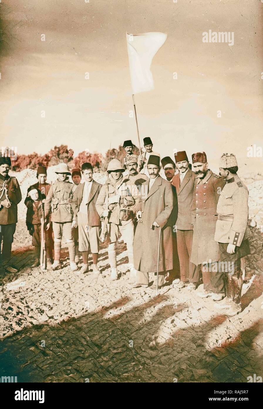 The surrender of Jerusalem to the British, December 9, 1917 The Mayor ...