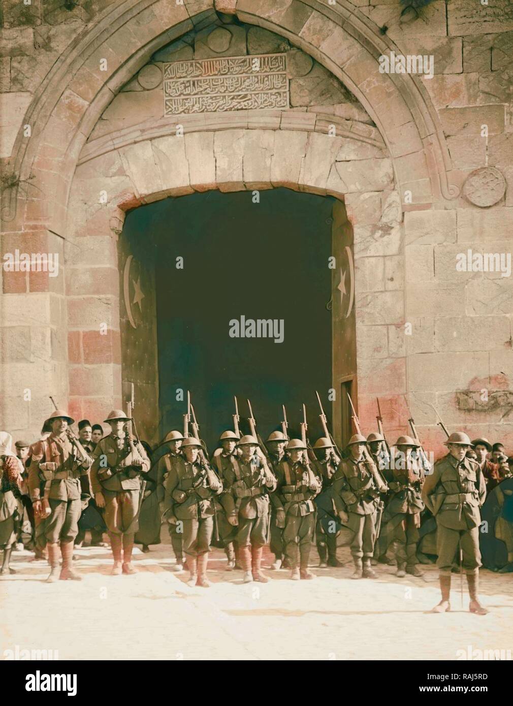 The surrender of Jerusalem to the British, December 9, 1917 First ...