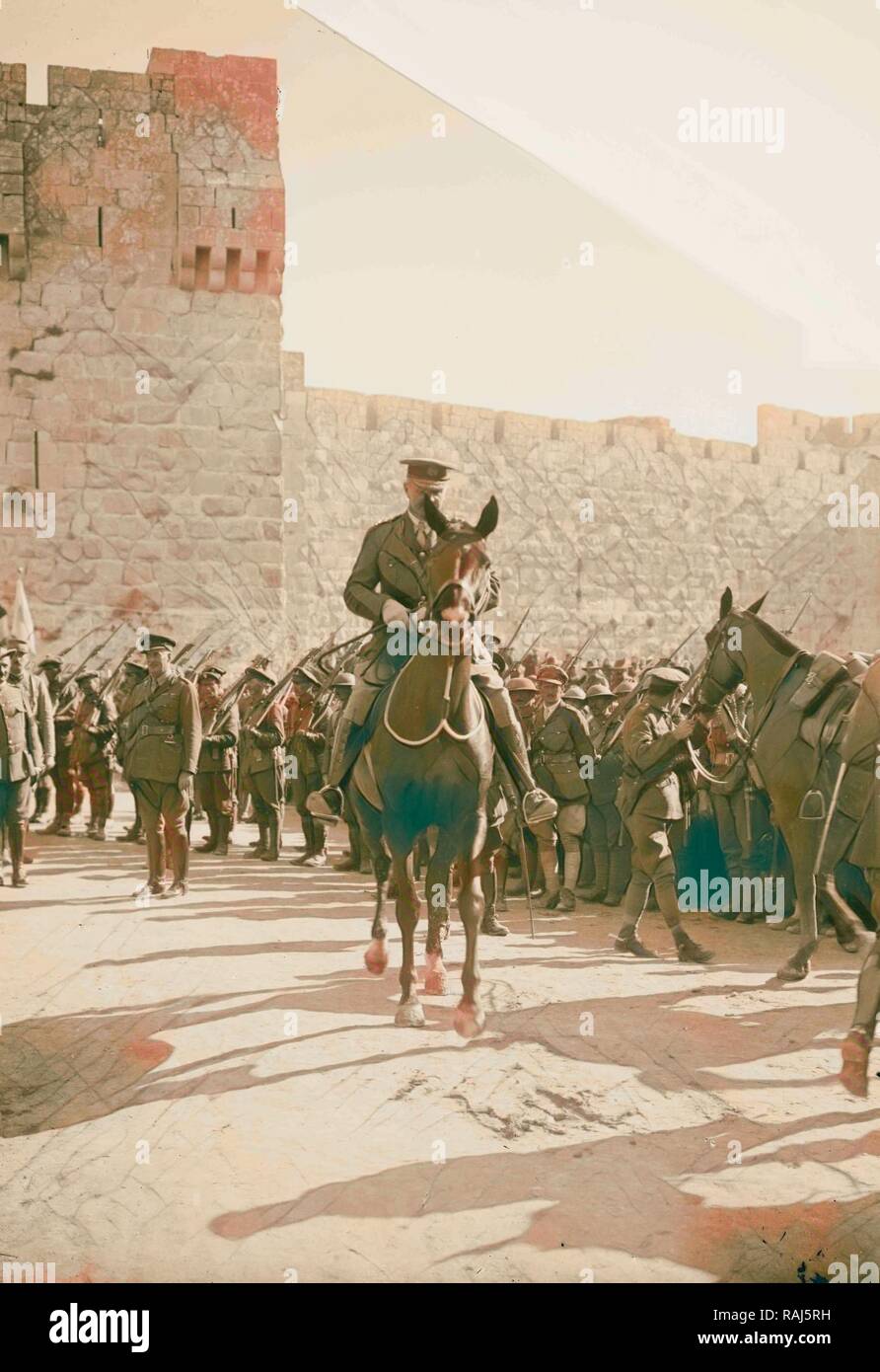 Entry of Field Marshall Allenby, Jerusalem, December 11, 1917 Field ...