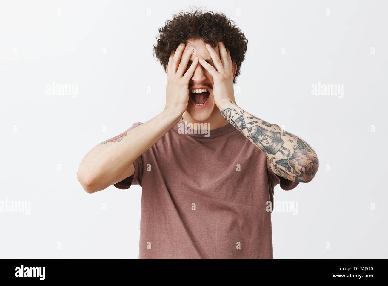 Painful temper hi-res stock photography and images - Alamy