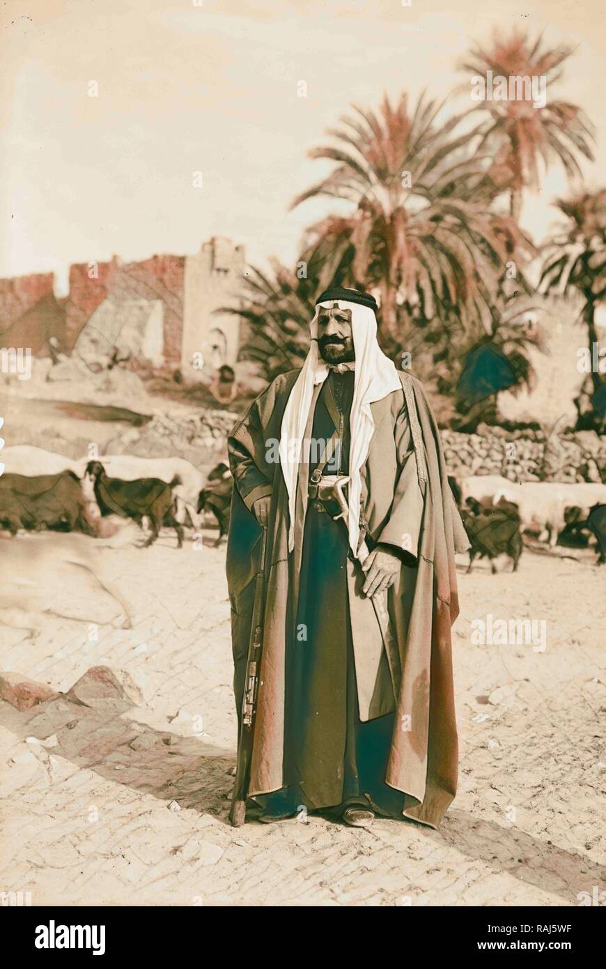 El-Azrak & Wadi Sirhan in the Arabian Desert. Druze political refugees ...