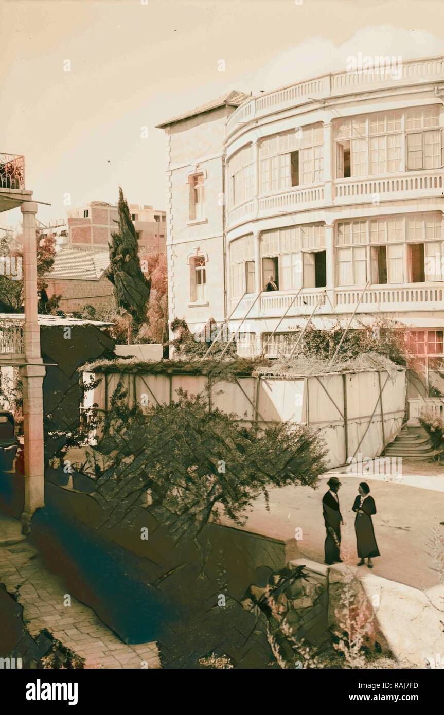 Tabernacle Sukkot Goldsmidt House 1934, Jerusalem, Israel. Reimagined ...