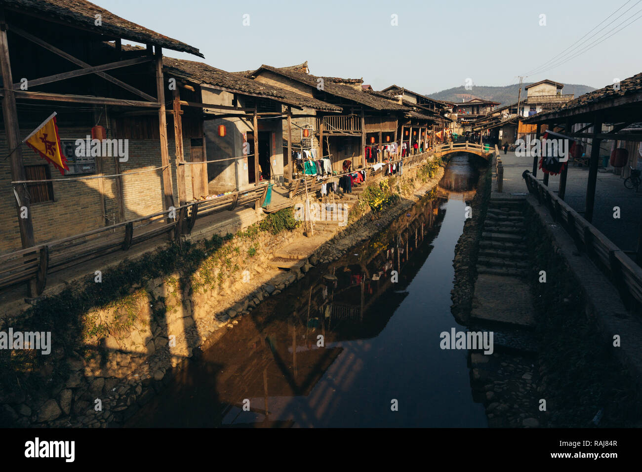 Ancient city of Xiamei, China Stock Photo - Alamy