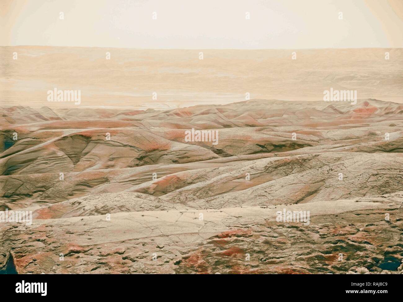 mountains of Moab & Dead Sea from Olivet. 1934, Moab is the historical ...