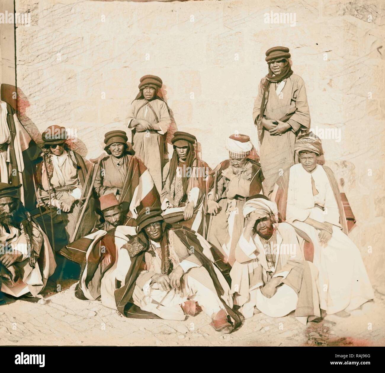 Lepers seated hi-res stock photography and images - Alamy