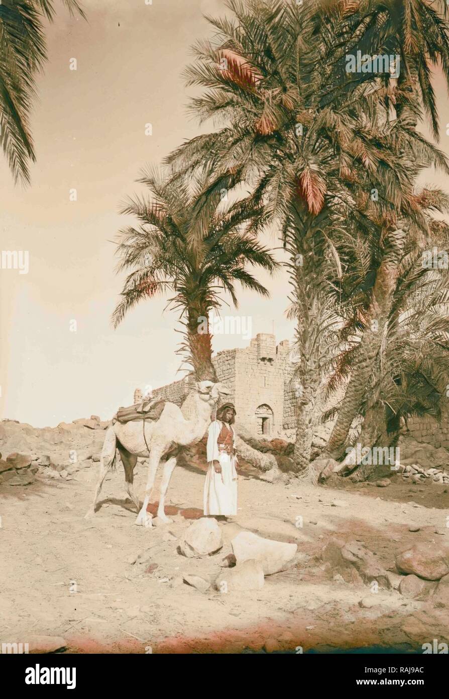 El-Azrak & Wadi Sirhan in the Arabian desert. Druze political refugees ...