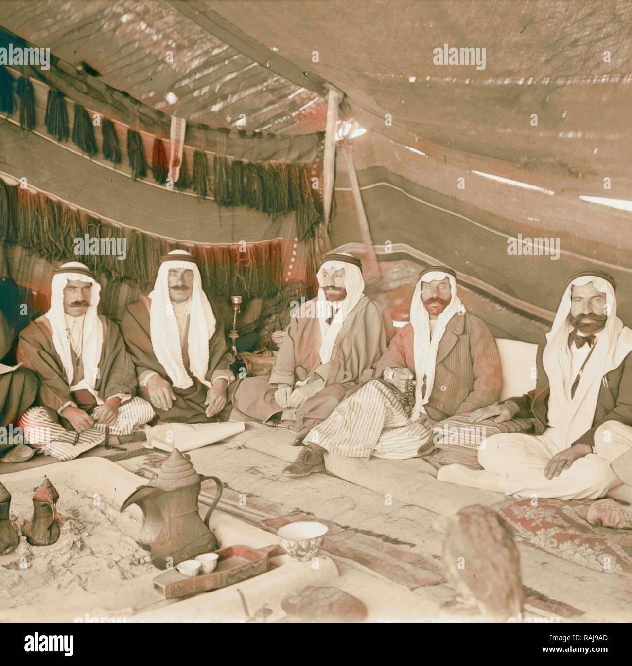 El-Azrak & Wadi Sirhan in the Arabian desert. Druze political refugees ...